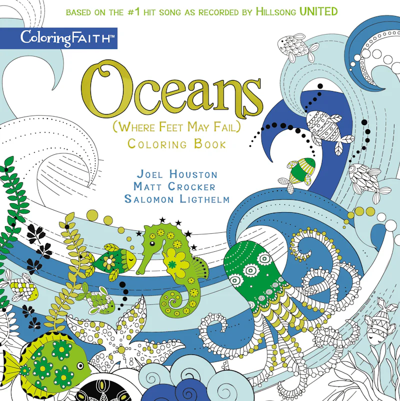 Oceans Adult Coloring Book