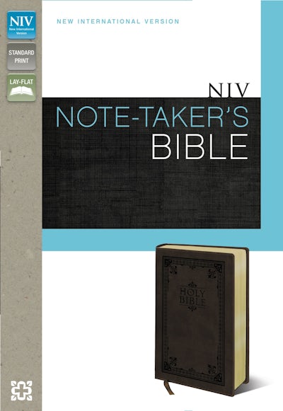 NIV, Note-Taker's Bible, Imitation Leather, Brown