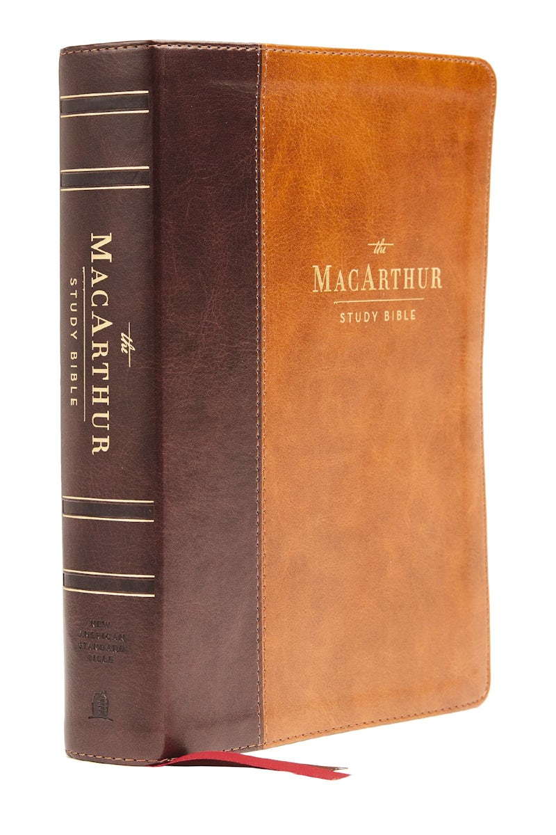 NASB MacArthur Study Bible 2nd Edition Leathersoft Brown Thumb nasb-macarthur-study-bible-2nd-edition-leathersoft-brown-thumb