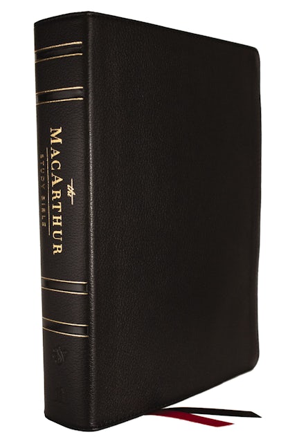 ESV MacArthur Study Bible 2nd Edition Genuine Leather Black esv-macarthur-study-bible-2nd-edition-genuine-leather-black